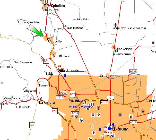 Unquillo muestra: unquillo:¿donde se encuentra?